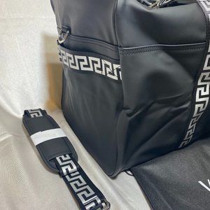 Versace | Bags | Versace Weekender Bag In Black | Poshmark